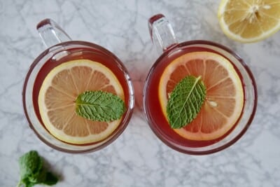Honey Citrus Mint Tea (Copycat Starbucks Medicine Ball Recipe)