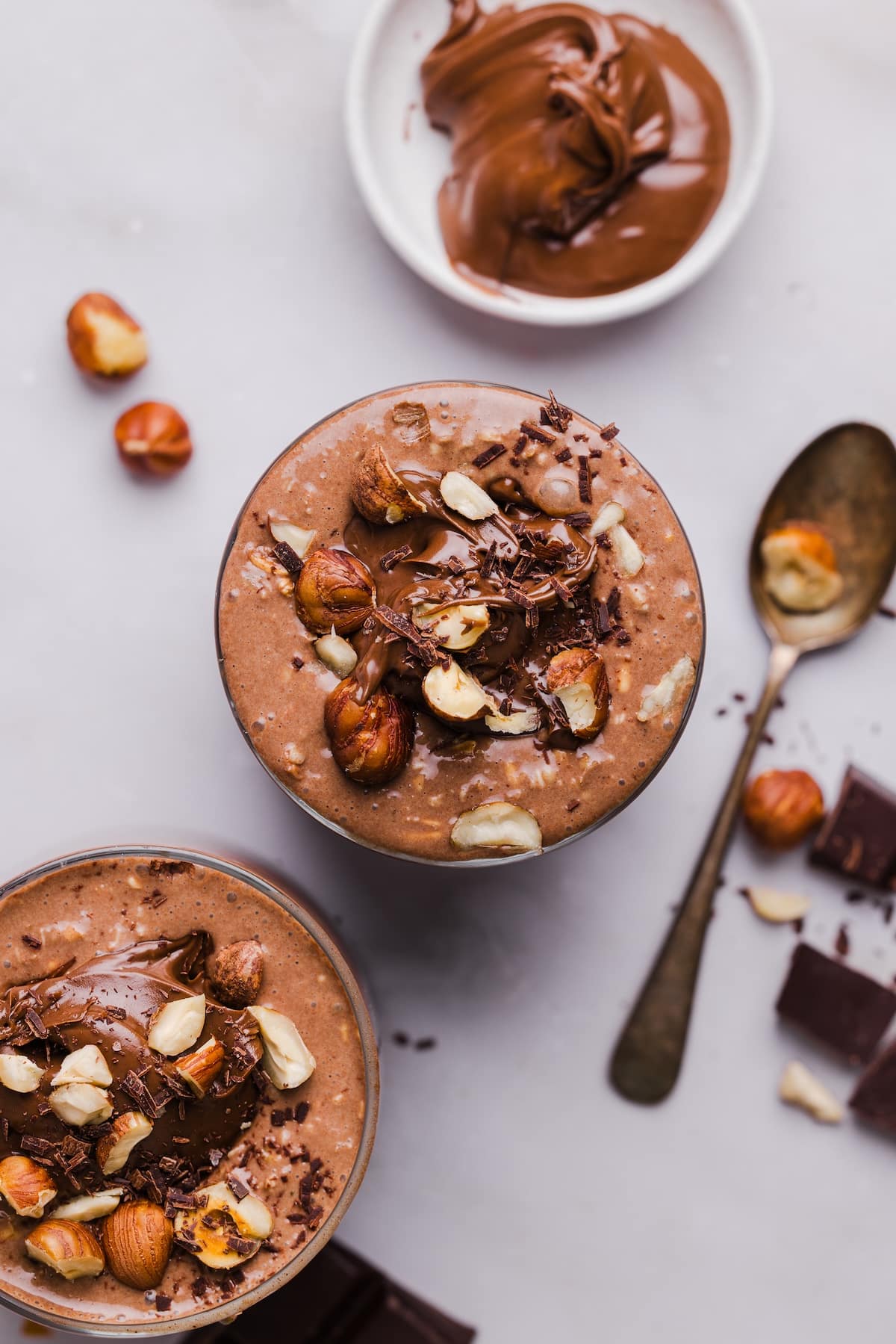 High-Protein Nutella Overnight Oats (No Protein Powder!) – Real Life ...