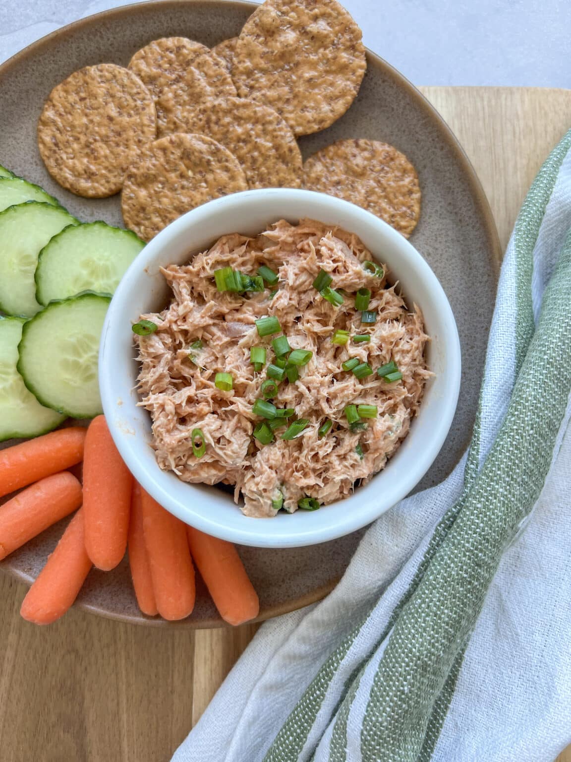 Easy Buffalo Tuna Dip
