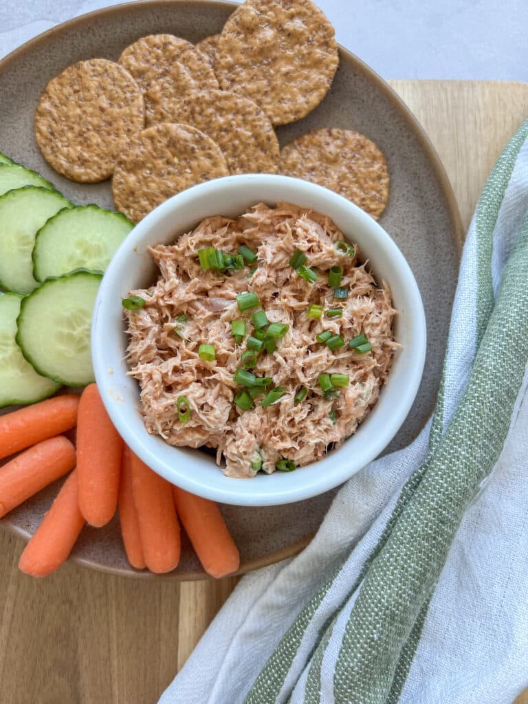 Easy Buffalo Tuna Dip