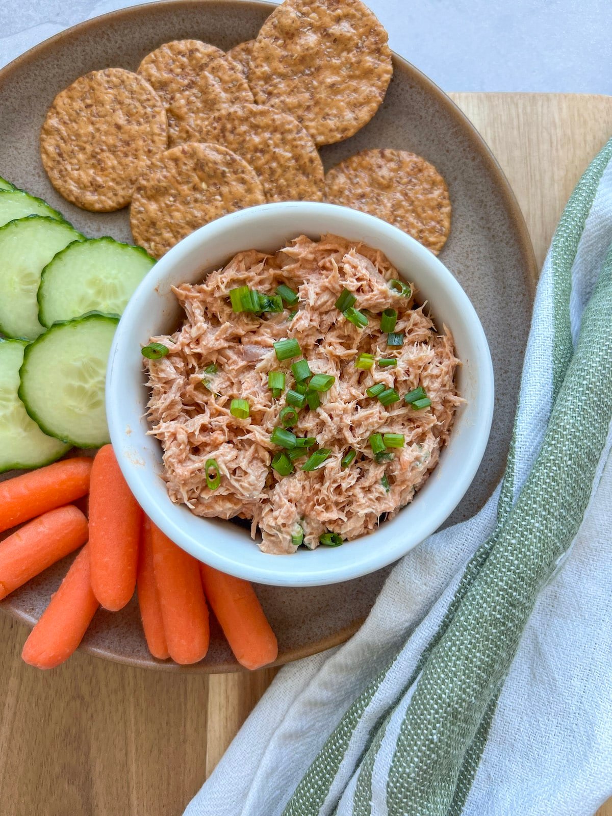 Easy Buffalo Tuna Dip