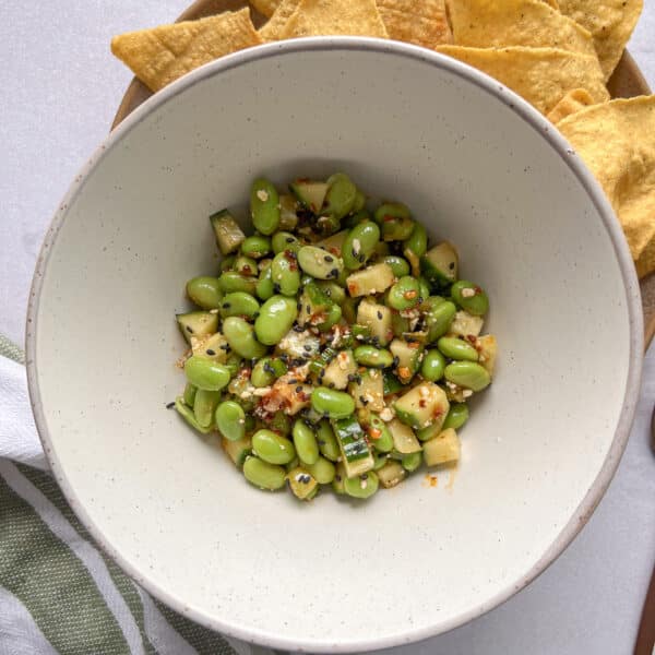 Spicy Cucumber Edamame Salad