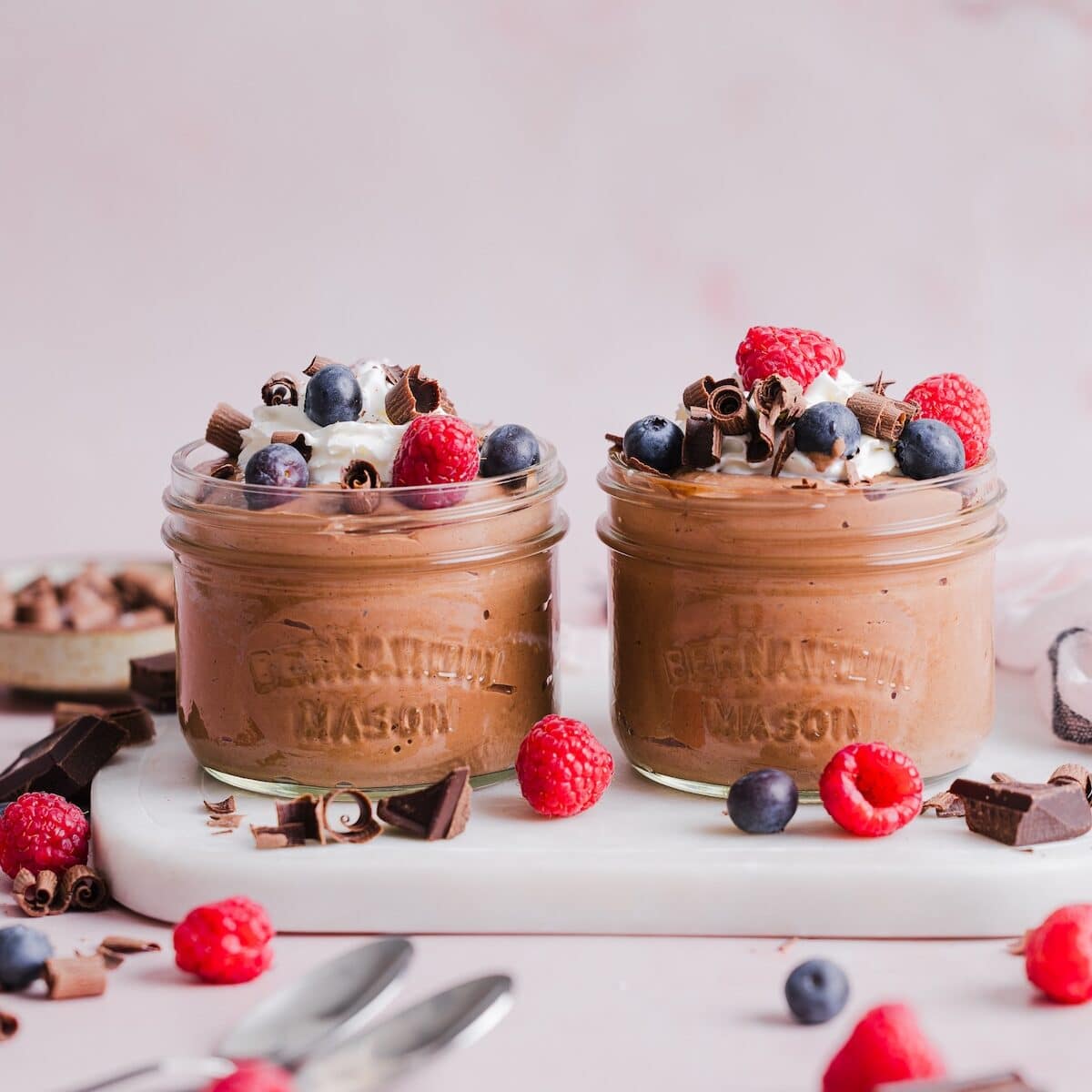 High Protein Cottage Cheese Chocolate Mousse (31 grams!)