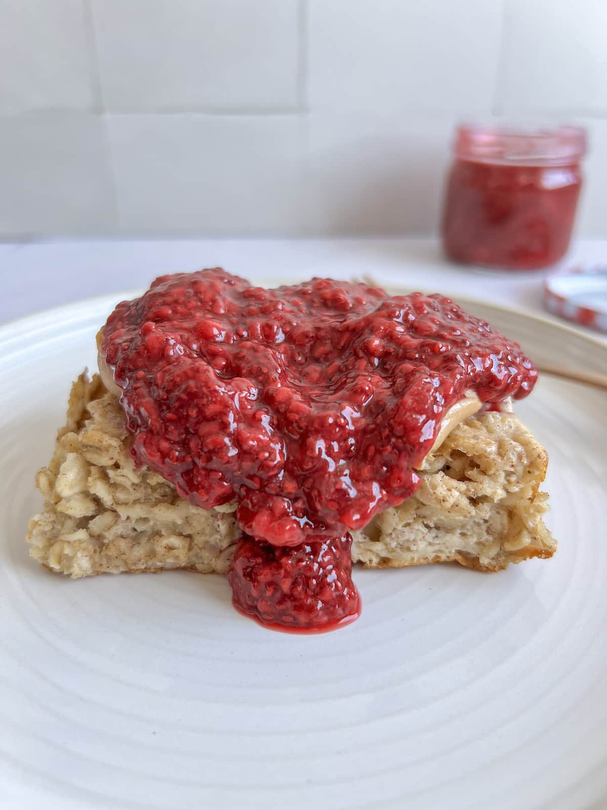 Raspberry Chia Jam (3 Ingredients)