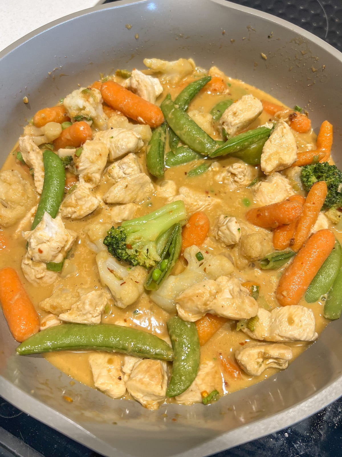 Frozen Vegetable Stir Fry With Sesame Garlic Sauce