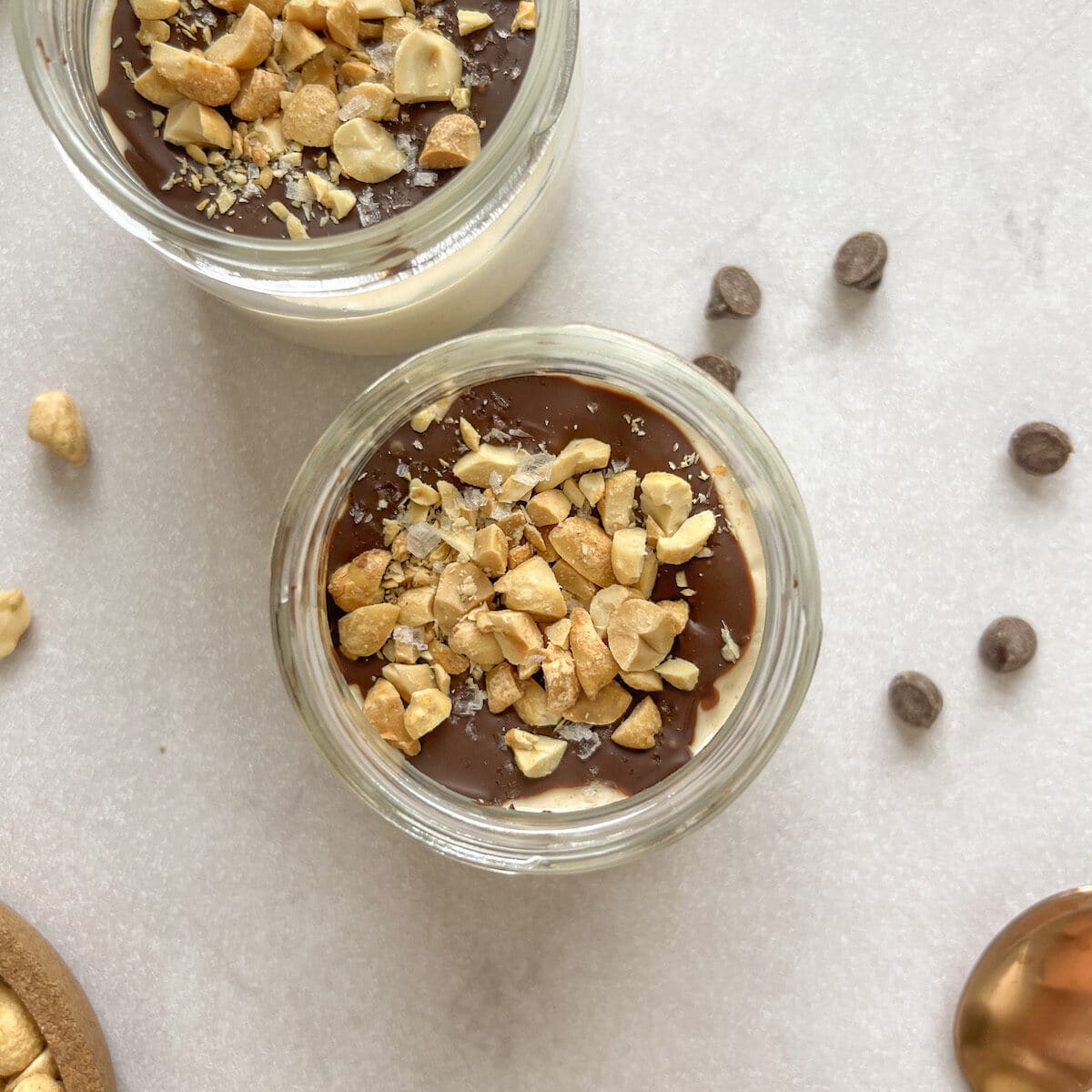 Snickers Cheesecake Pudding (High Protein)