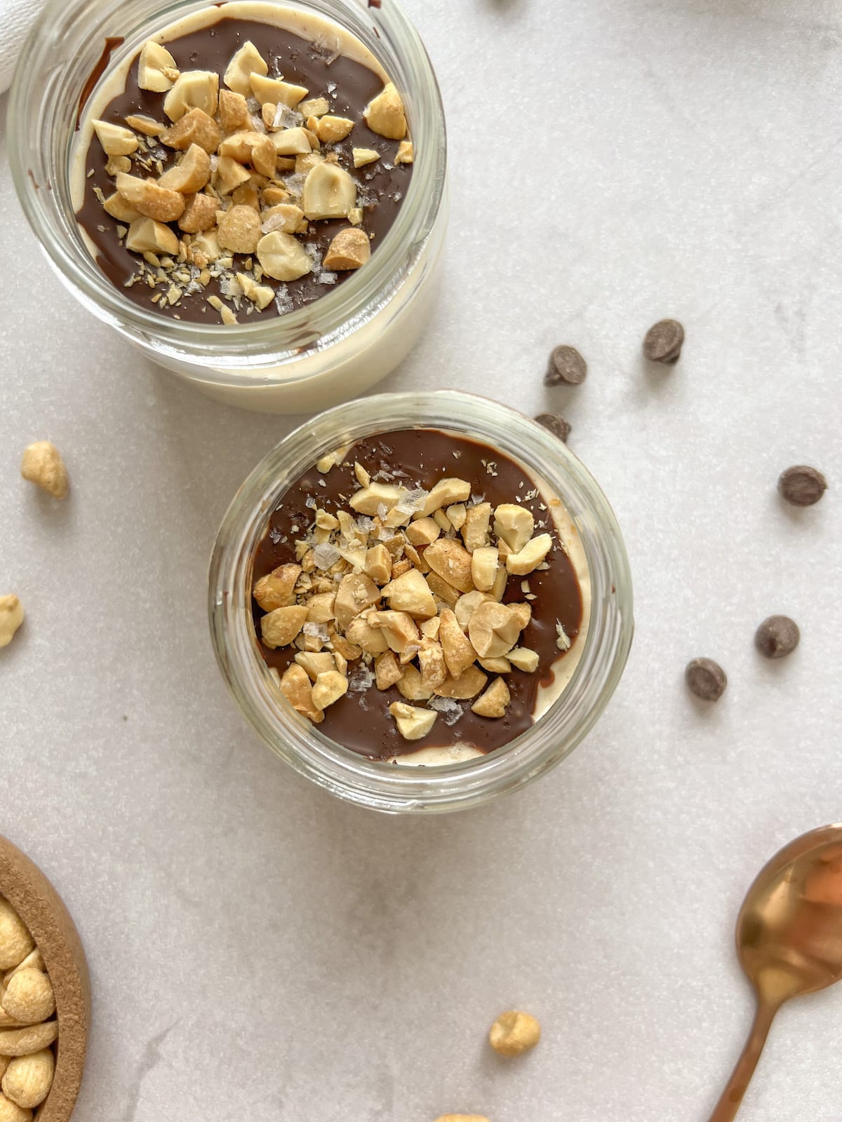 Snickers Cheesecake Pudding (High Protein)