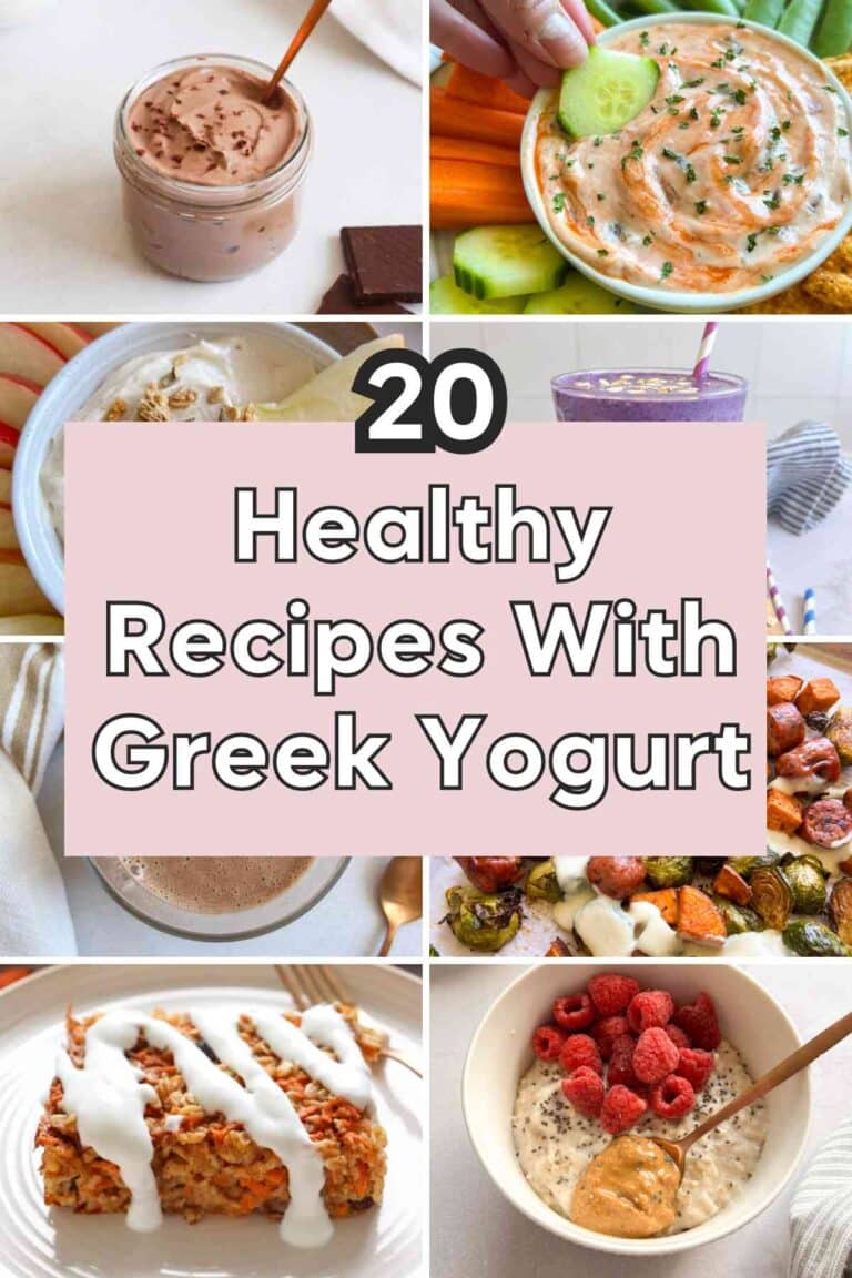 20 Recipes Containing Greek Yogurt (Healthy and Delicious)