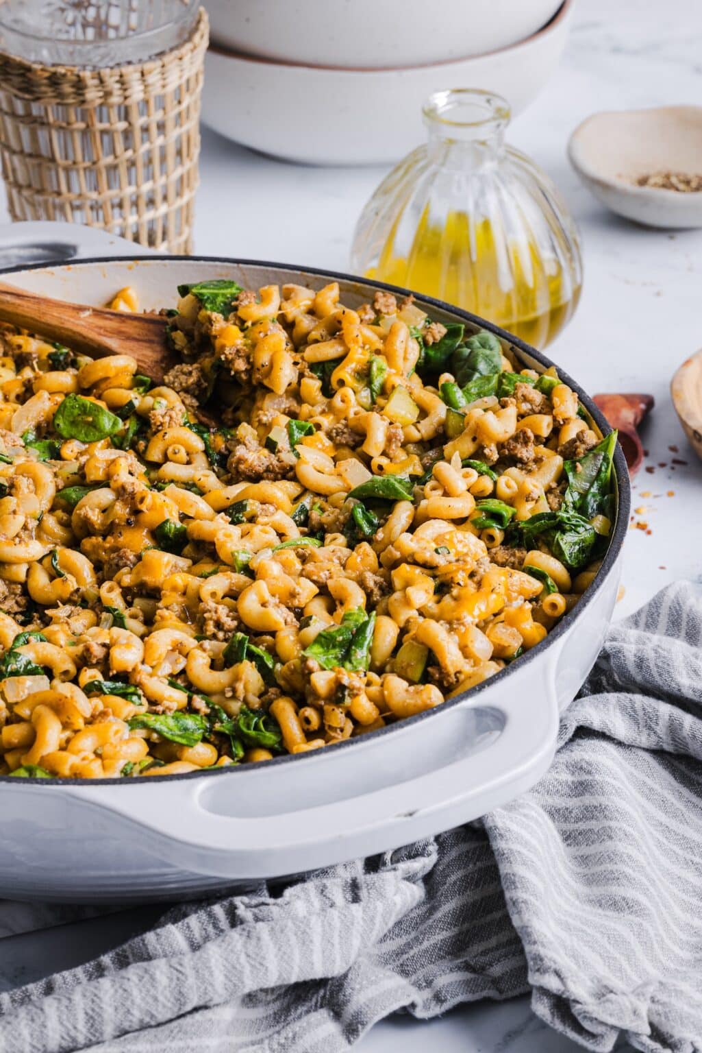 Healthier Hamburger Helper (One-Pot, 30-Minutes) - Real Life Nutritionist