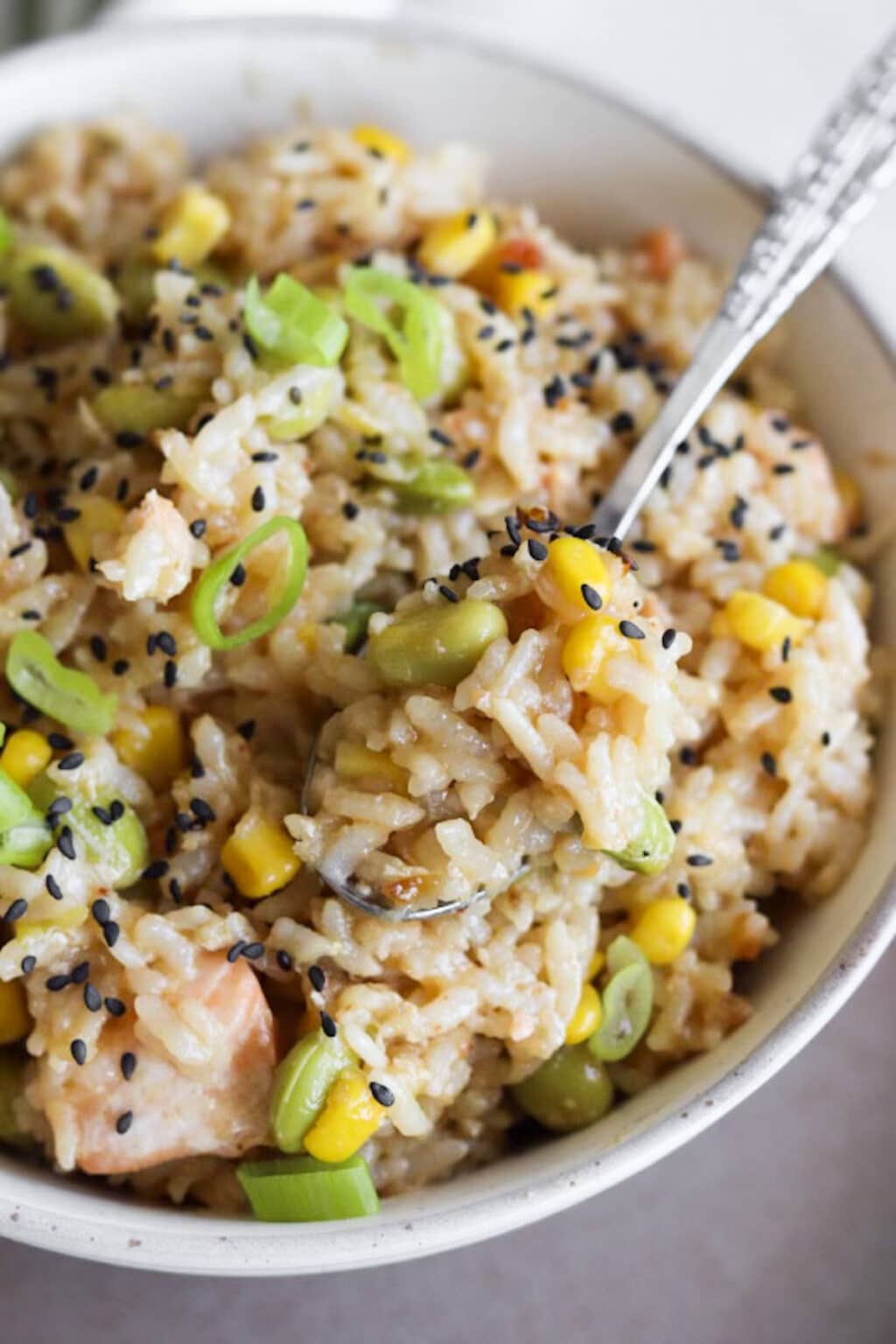 Salmon Rice Bowls (Rice Cooker Recipe)