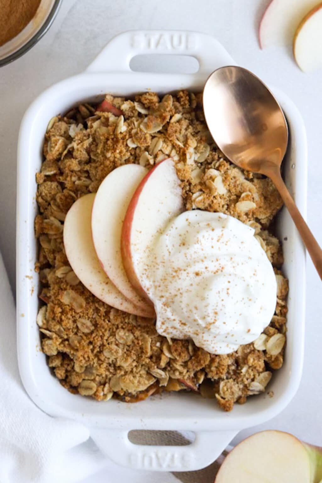 Single Serving Apple Crisp (High Protein)
