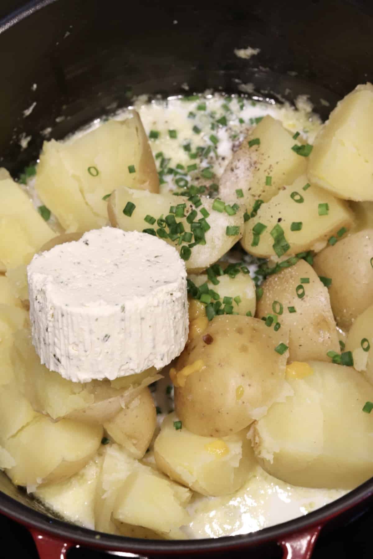 Boursin Cheese Mashed Potatoes