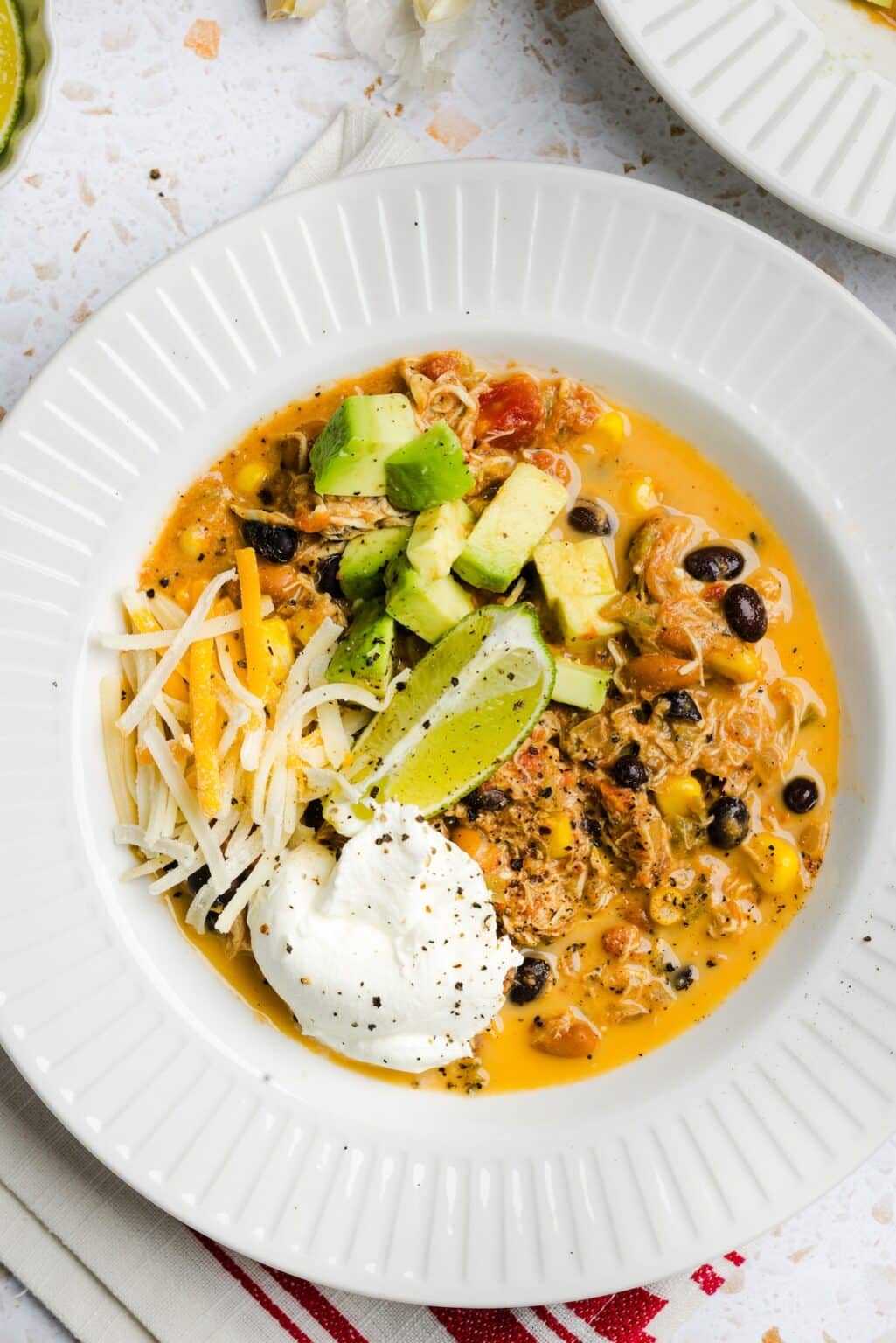 Creamy Red Chicken Chili Recipe