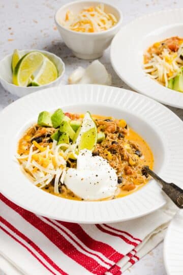 Creamy Red Chicken Chili Recipe