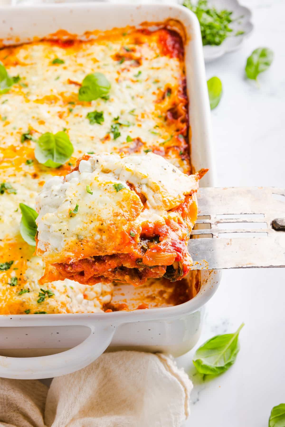 Lazy High Protein Lasagna