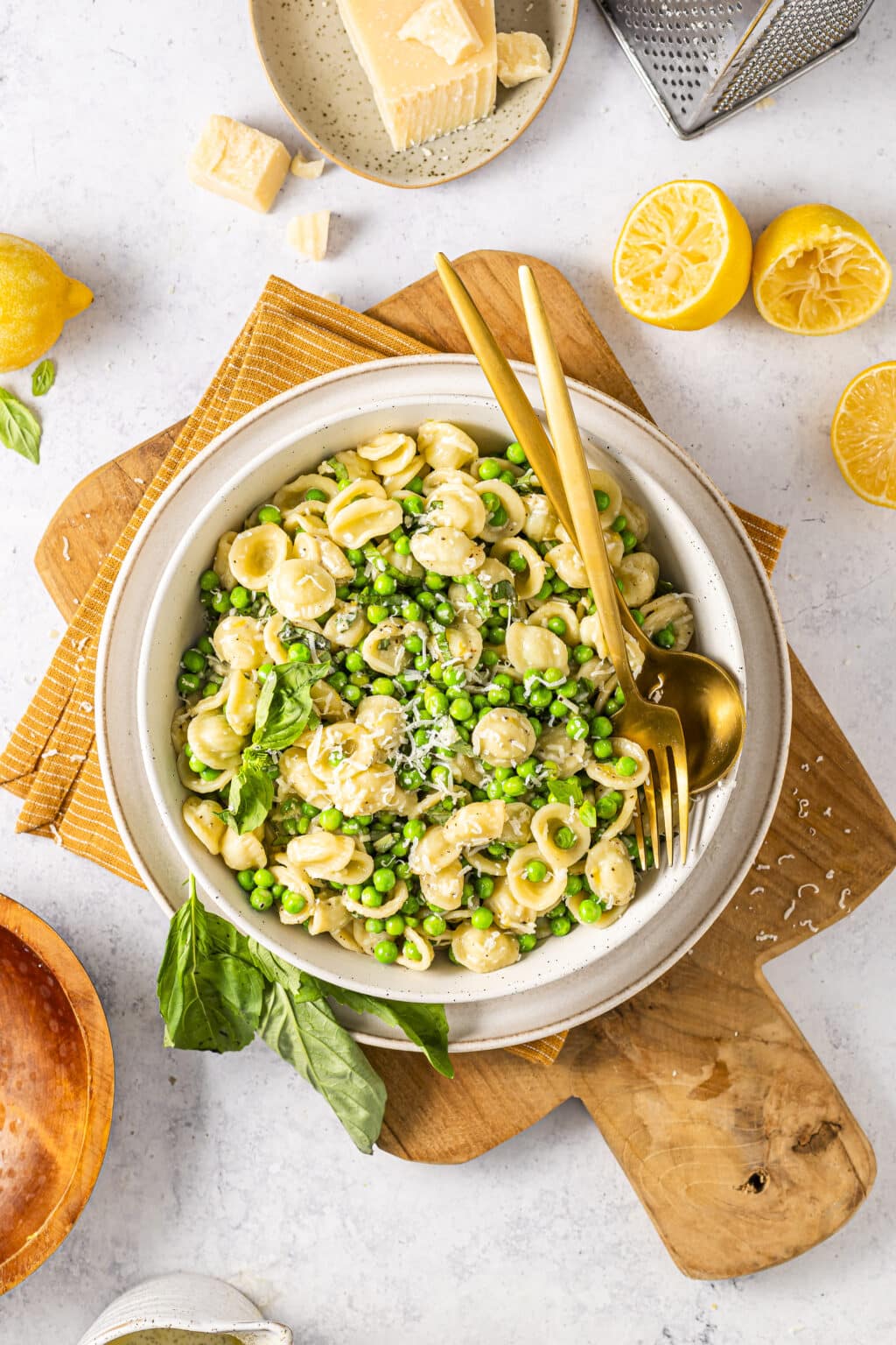 Lemon Basil Pasta Salad — Real Life Nutritionist