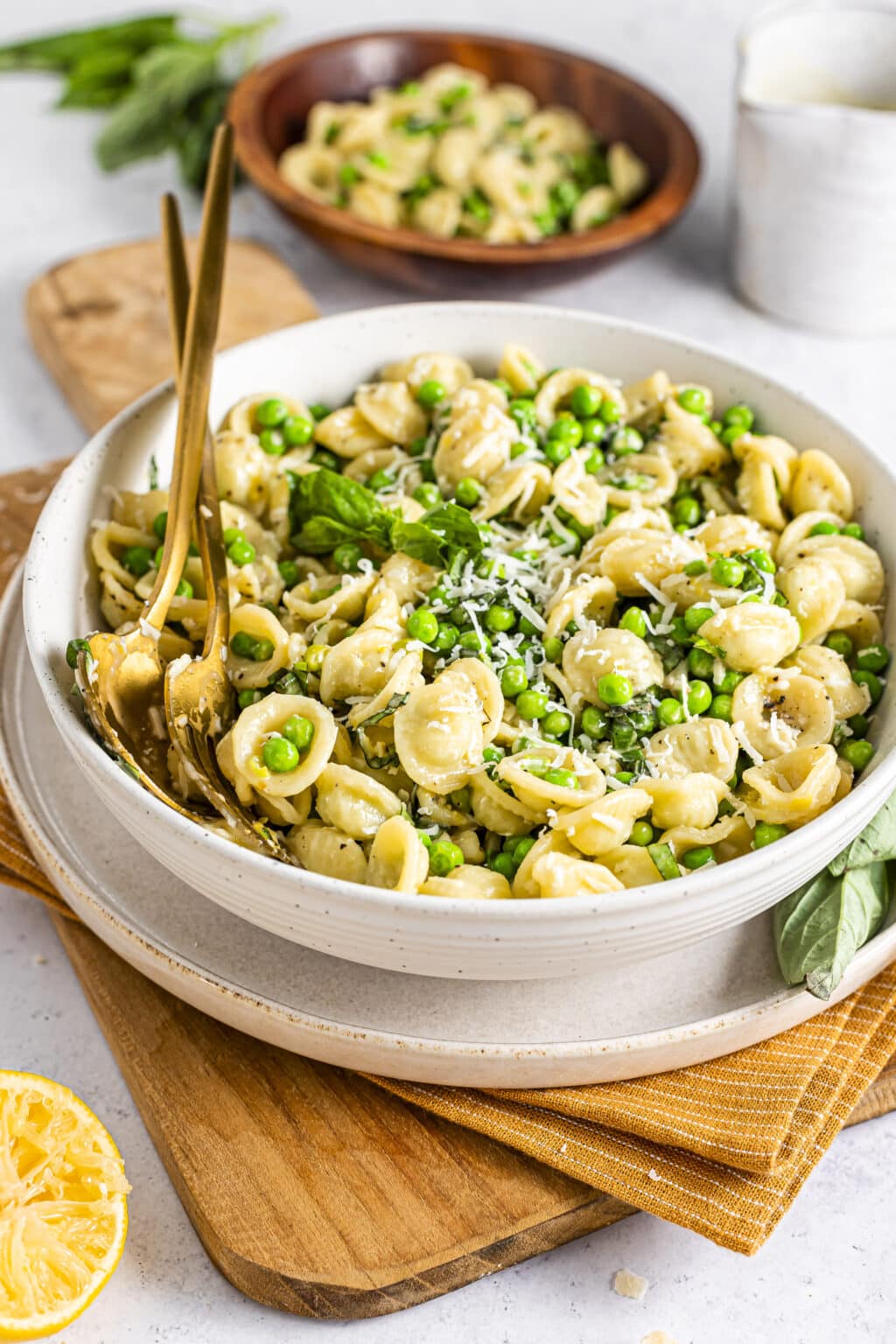 Lemon Basil Pasta Salad — Real Life Nutritionist