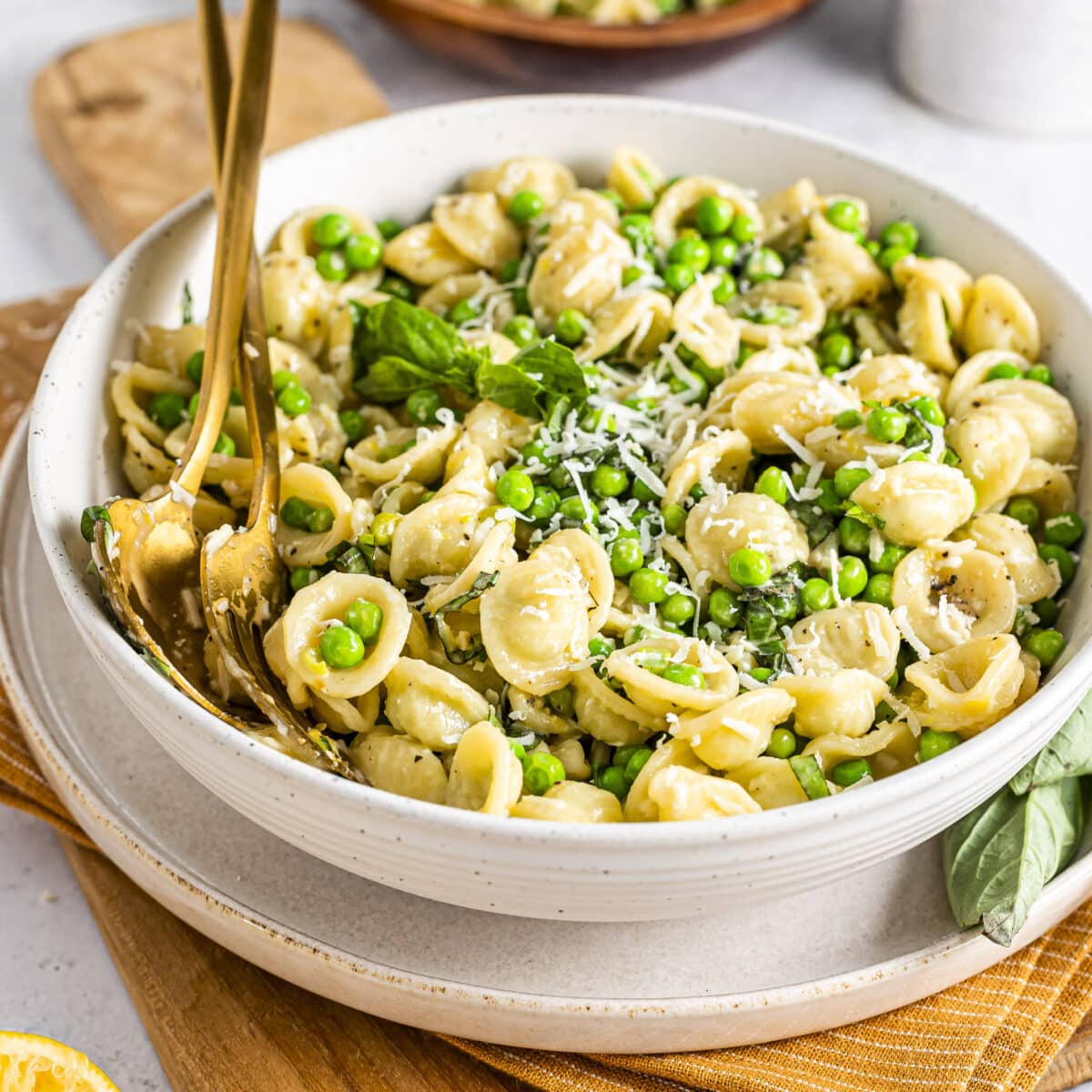 Lemon Basil Pasta Salad — Real Life Nutritionist