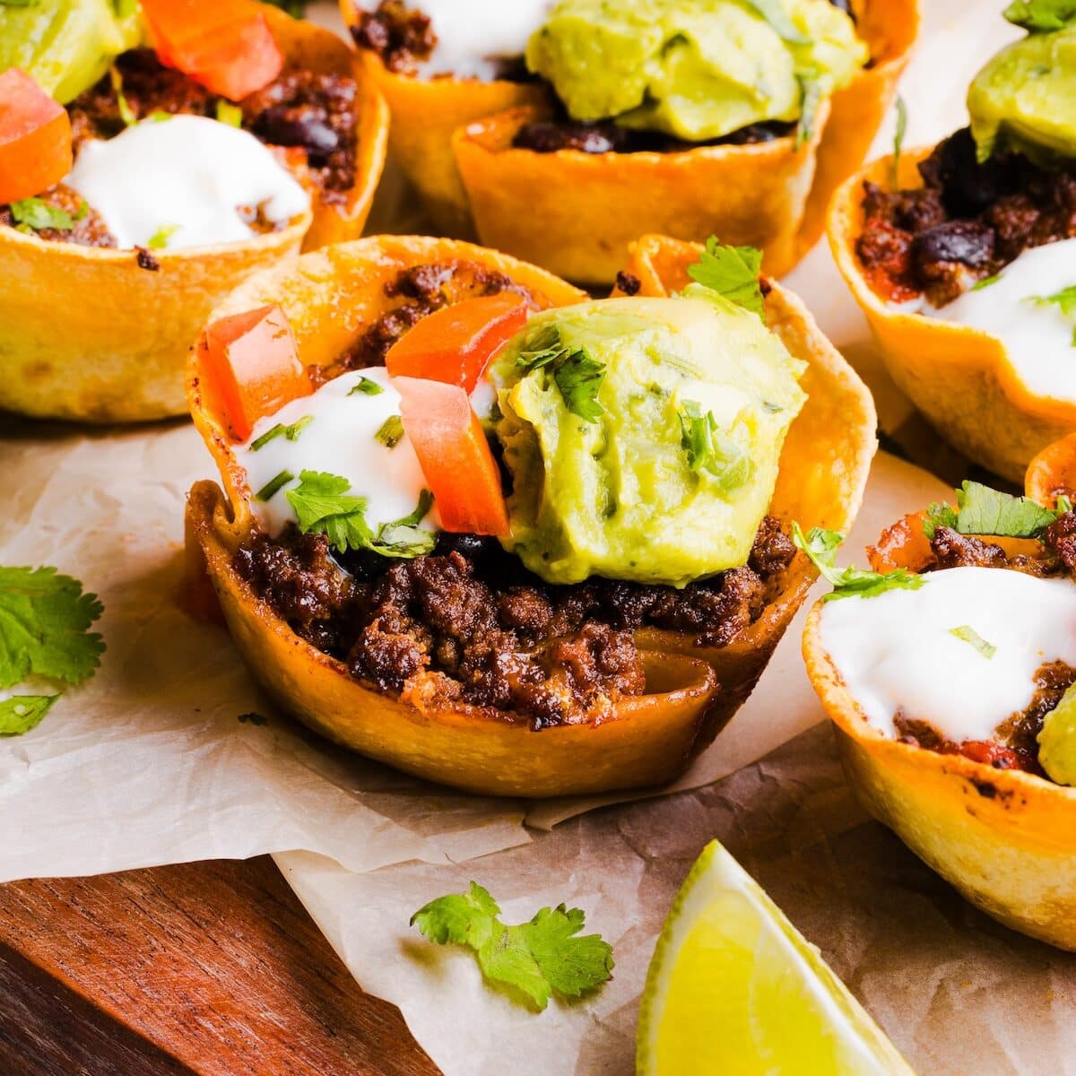 Easy Taco Cups Recipe | Real Life Nutritionist