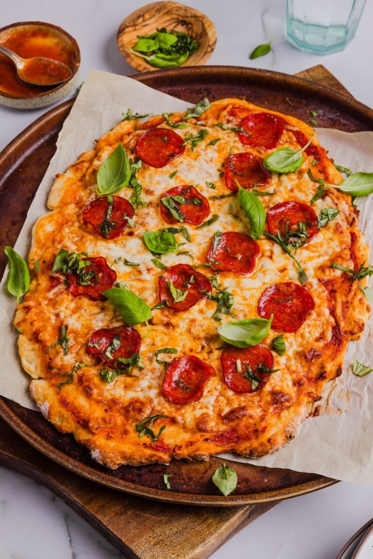 Greek Yogurt Pizza Crust (High Protein Dough) – Real Life Nutritionist