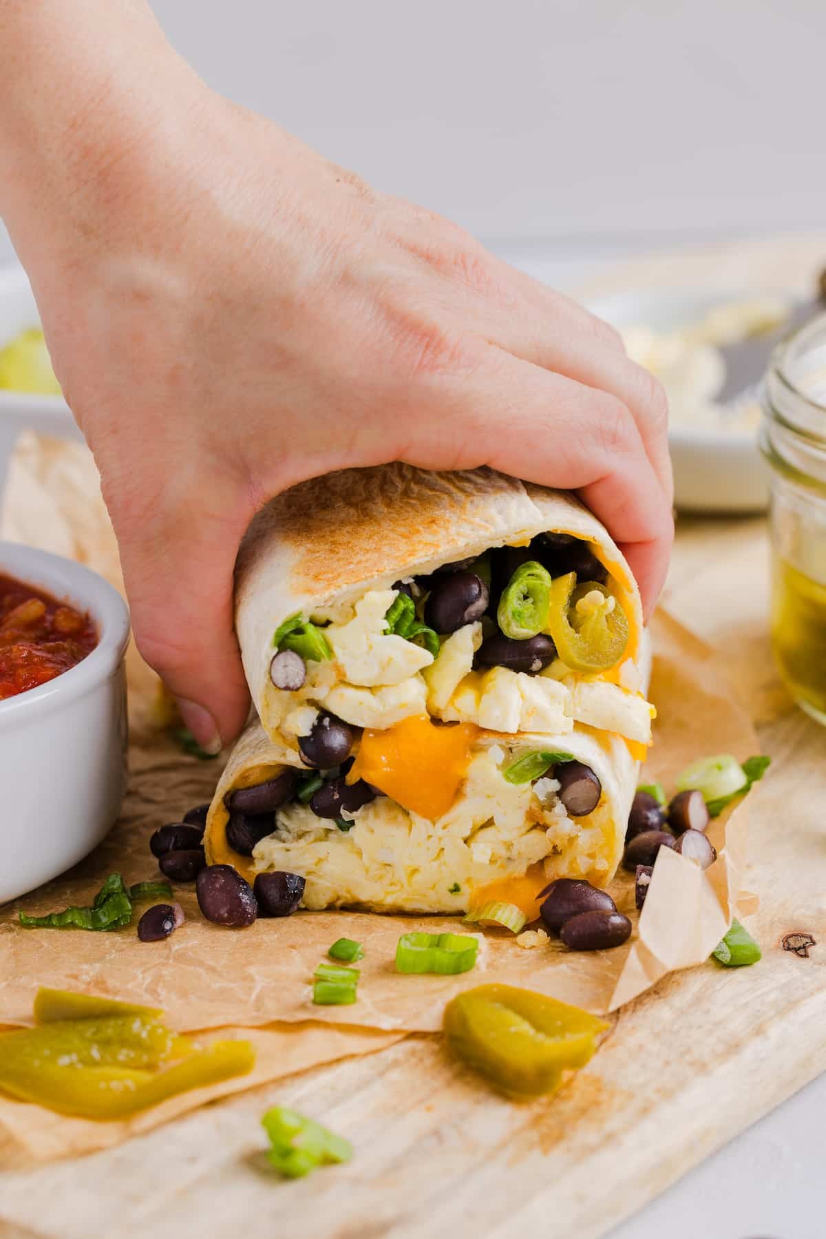 High Protein Breakfast Burrito - Easy & Healthy – Real Life Nutritionist