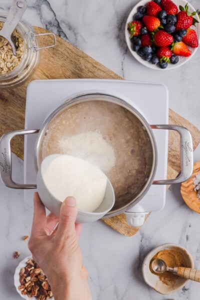 Protein Oatmeal Recipe (32g Protein) – Real Life Nutritionist