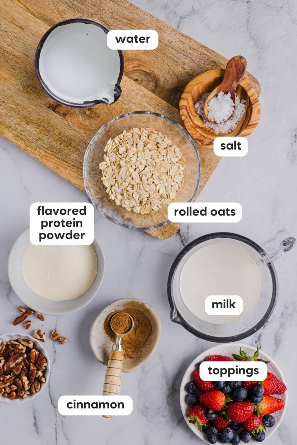 Protein Oatmeal Recipe (32g Protein) – Real Life Nutritionist