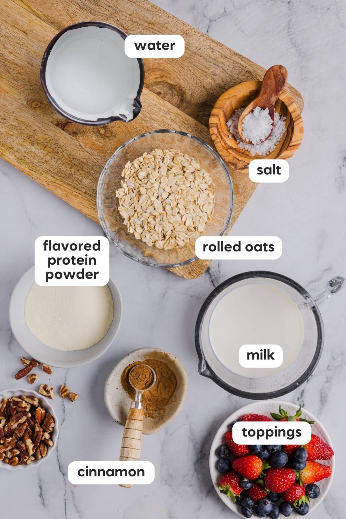 Protein Oatmeal Recipe (32g Protein) – Real Life Nutritionist