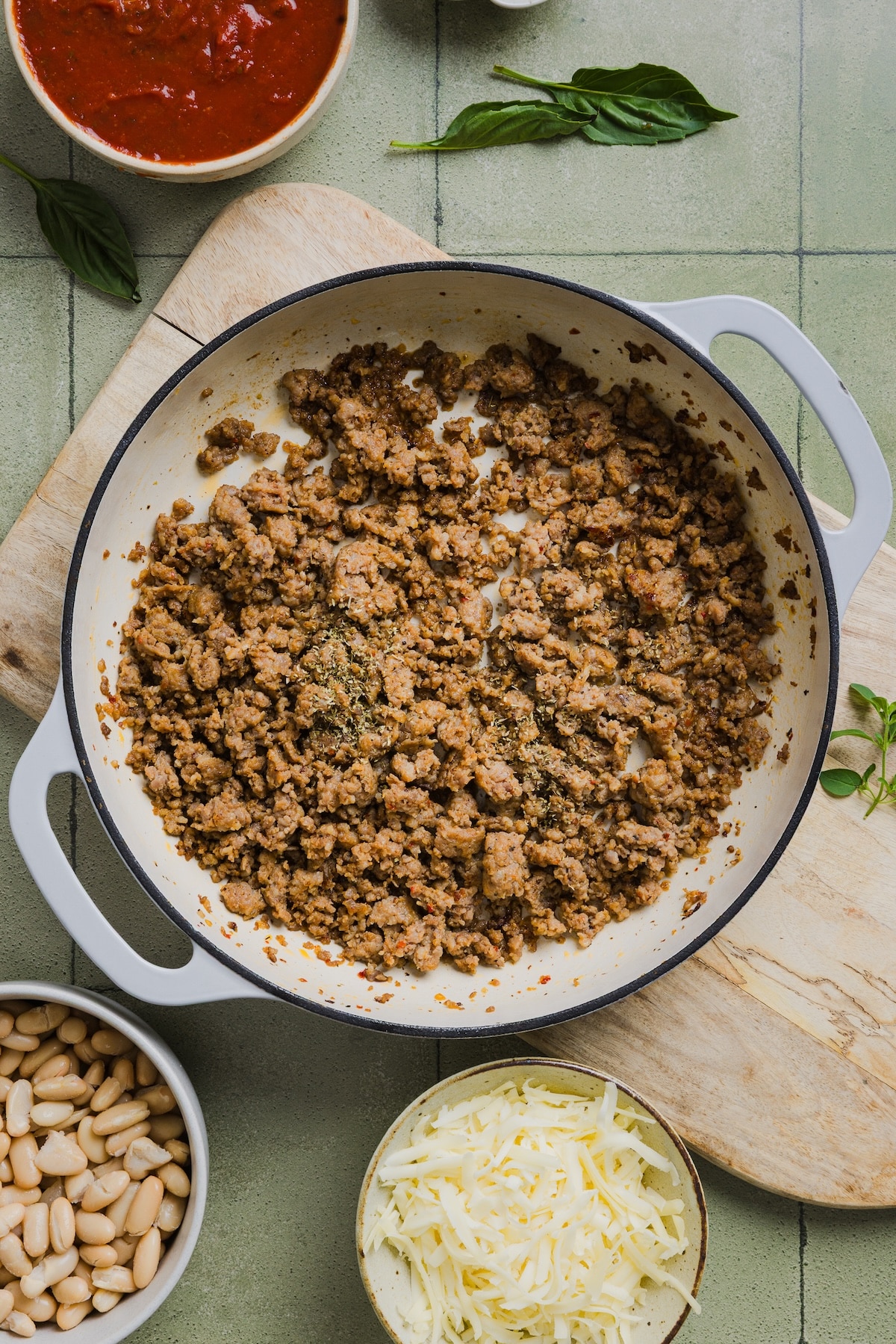 Easy Pizza Beans (One Pan + NO Chopping!) – Real Life Nutritionist