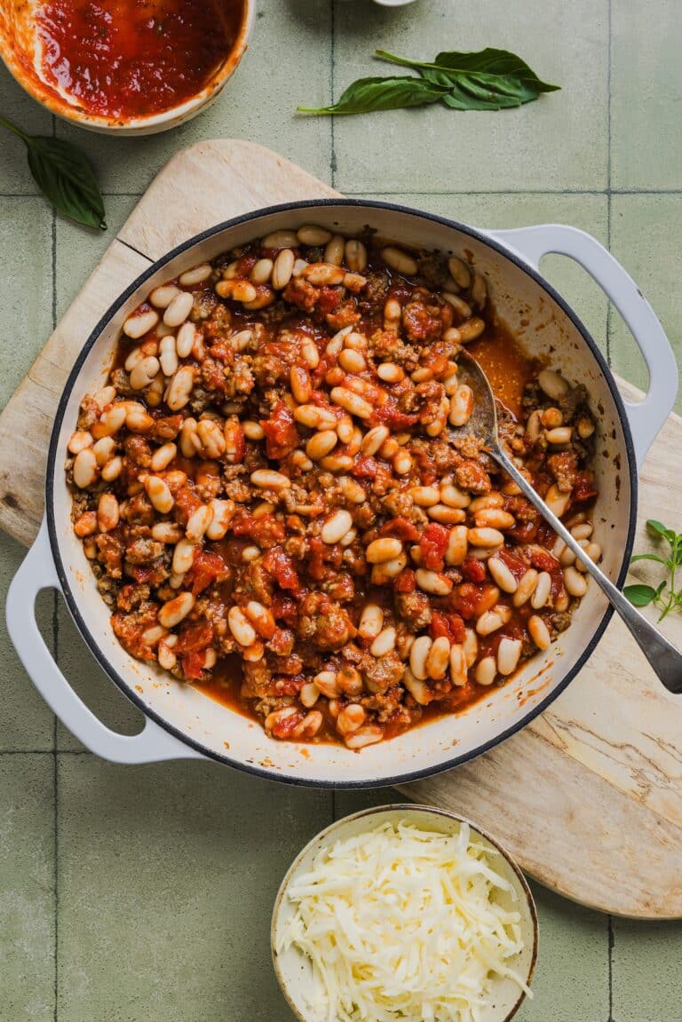 Easy Pizza Beans (One Pan + NO Chopping!) – Real Life Nutritionist